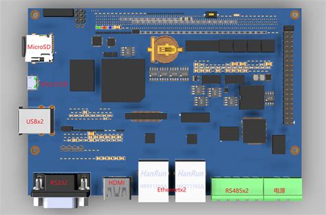 Sunplus Sp7021 Industrial Control Main Board Design Project Banana Pi Single Board Computer