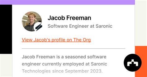 Jacob Freeman Software Engineer At Saronic The Org
