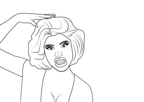 Nicki Minaj Drawing At Getdrawings Free Download