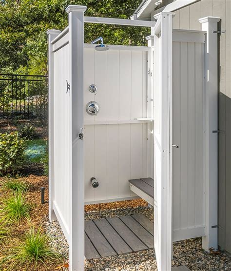 Diy Pvc Outdoor Shower Enclosure 32 Beautiful And Easy Diy Outdoor