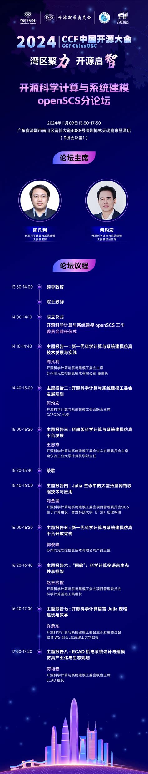Ccf Chinaosc 「开源科学计算与系统建模openscs专题分论坛」11月9日与您相约深圳2024年11月9日苏州会议 Csdn博客 Ccf Chinaosc 「开源科学计算与系统建模openscs专题分论坛」11月9日与您相约深圳2024年11月9日苏州会议 Csdn博客