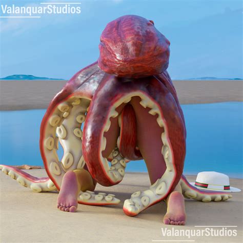 Rule 34 3d 3d Artwork Beach Beach Background Beach Sex Cephalopod