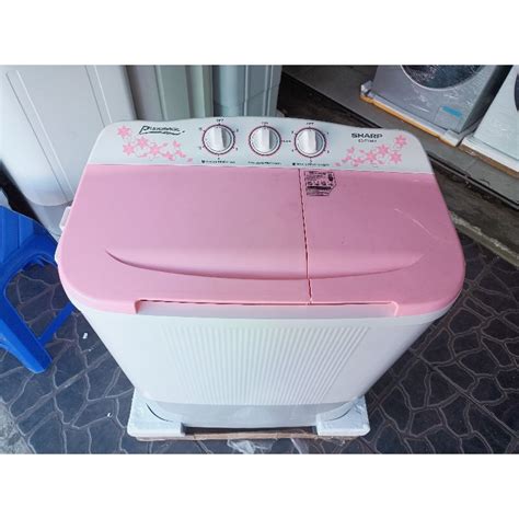 Jual Mesin Cuci Sharp 70 Mw Pk Bl Lc 7 Kg Shopee Indonesia