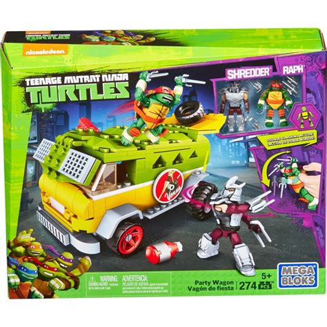 Mega Construx Teenage Mutant Ninja Turtles Party Wagon Walmart