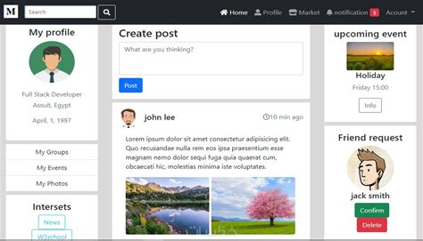 تصميم صفحة ويب باستخدام Html Css3bootstrapsass خمسات