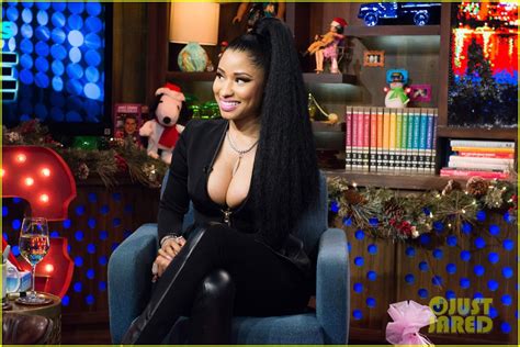 Nicki Minaj Suffers Nip Slip Wardrobe Malfunction On Watch What