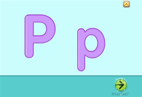 Letter P Starfall