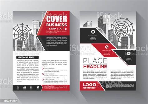 브로셔 디자인 현대적인 레이아웃 연례 보고서 포스터 다채로운 삼각형으로 A4의 전단지 기술 과학 밝은 배경으로 시장에 대 한 기하학적 모양 0명에 대한 스톡 벡터 아트 및