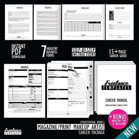 New Magazine Makeup Artist Career Package Freelance Magazine Makeup