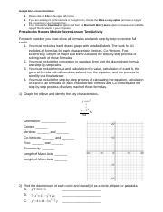 Google Doc Access Directions And Precalculus Honors Activities Course Hero