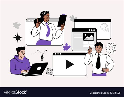 Ui Ux Design Royalty Free Vector Image VectorStock