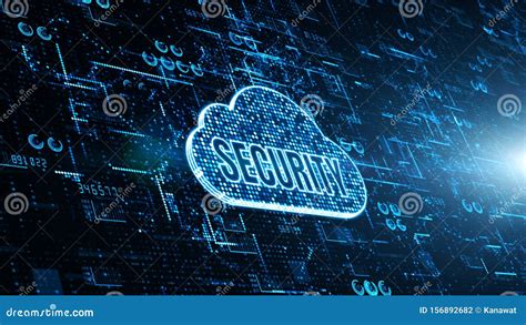 Technology Network And Data Connection Secure Data Network Digital