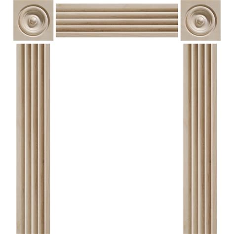 Ornamental Mouldings 05 In X 24 In X 80 In Poplar Interior Door Casing