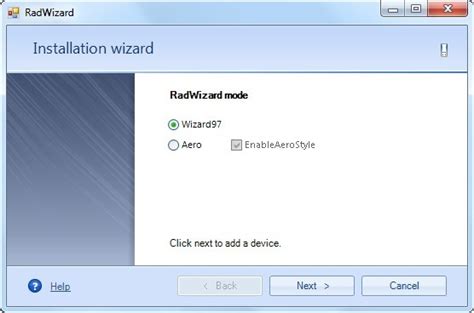Telerik Winforms Wizard Control Radwizard For Windows Forms