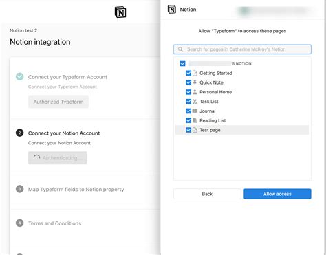 Could Not Load Any Database In Notion Did You Give Typeform Bot Access