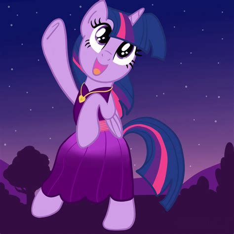Dancing Under Stars Twilight Sparkle By Sjart117 On Deviantart