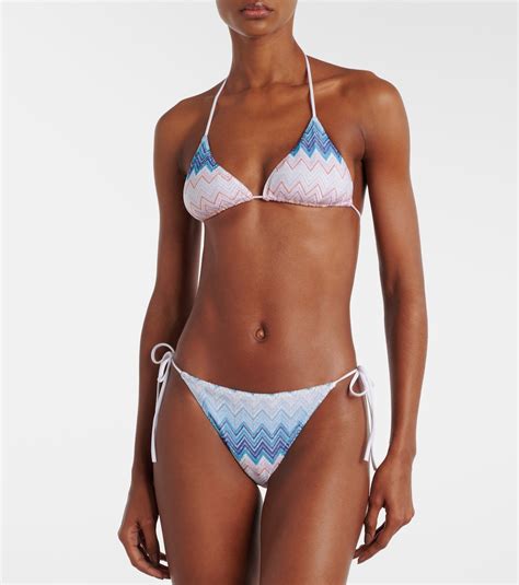 Zig Zag Bikini In Multicoloured Missoni Mytheresa