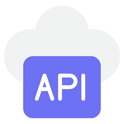 Cloud API Icon Vector Art At Vecteezy