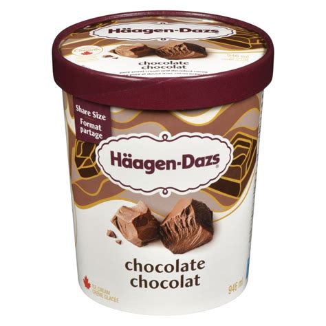 Häagen Dazs Chocolate Ice Cream 946ml Canadian Goodness