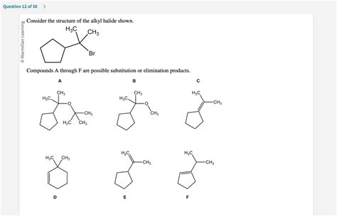 answered consider the structure of the alkyl… bartleby