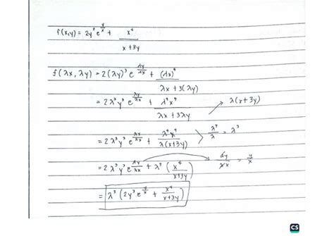 Homogenous Equations Pdf