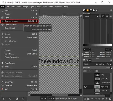 How To Resize Images Without Losing Quality With GIMP Image Editor