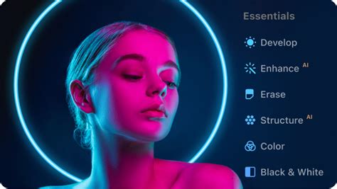 Skin Retouching AI Retouching By Luminar Neo