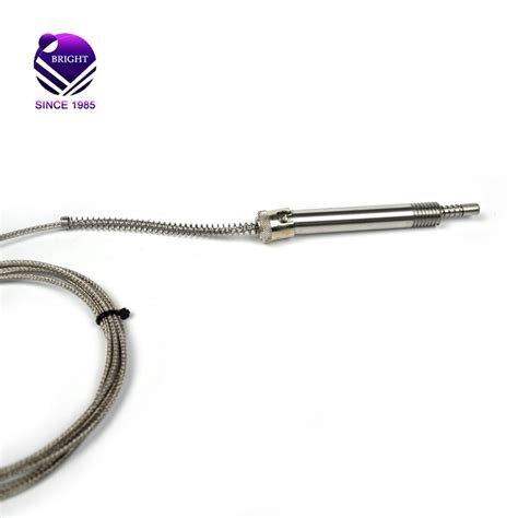 J Type Fixed Thread Temperature Sensor Thermocouple Bright J Type Fixed Thread Temperature Sensor Thermocouple Bright