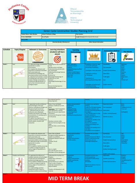 Planning Grid Cs 1 Pdf Stairs Chimney
