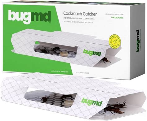 Bugmd Indoor Cockroach Killer And Roach Trap Sticky Insect