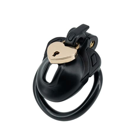Small Chastity Cage For Men Black Chastity Cage