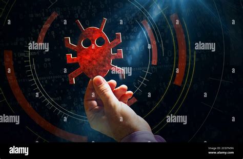Computer Virus Attack Cyber Security Malware Crime Spying Software
