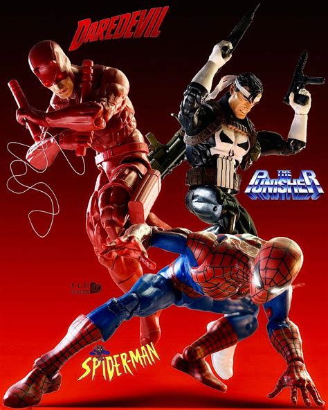Spider Man Punisher Daredevil Explorando Spider Man Y Su Conexión Con