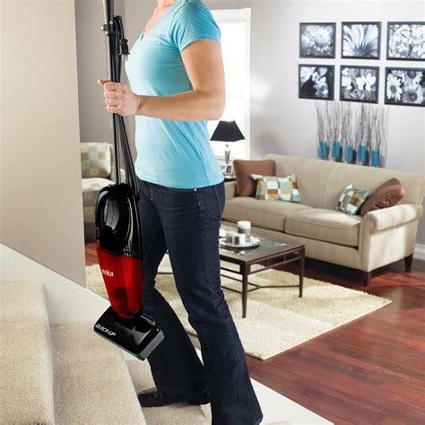 Eureka Quick Up 169h 2 In 1 Stick Vacuum Bagless Blackradiant Red