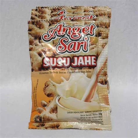 jual minuman serbuk anget sari susu jahe 10 sachet di seller gunamart