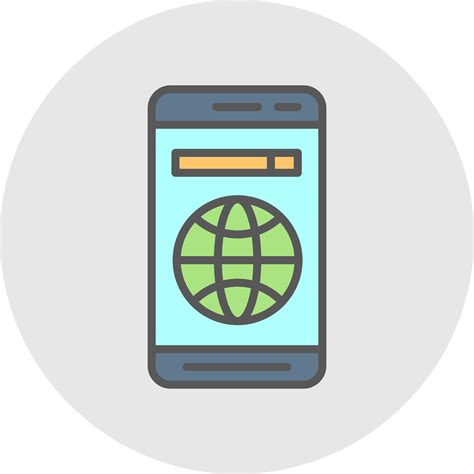 Mobile Web Vector Icon Design Vector Art At Vecteezy