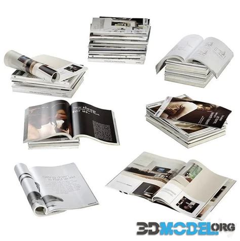 3d Model Magazines