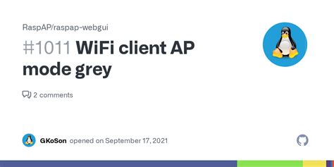 Wifi Client Ap Mode Grey · Issue 1011 · Raspapraspap Webgui · Github