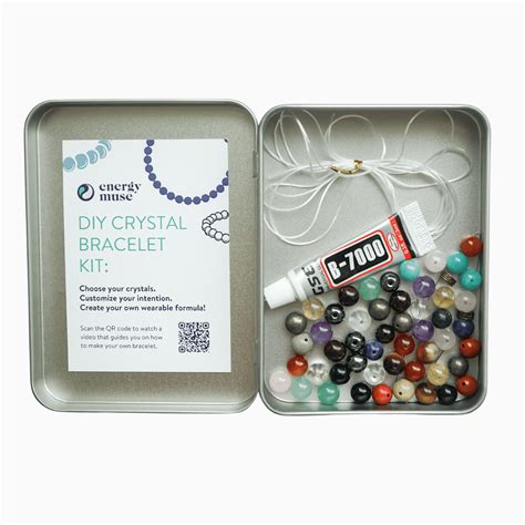 Diy Crystal Bracelet Kit Make Your Own Bracelets Energy Muse