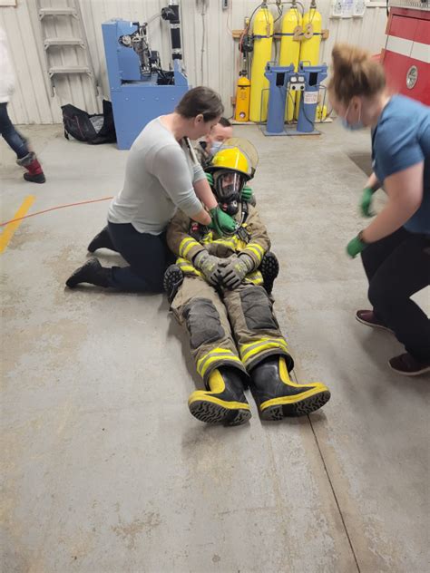 Mfd Training Downed Firefighter Cpr Mattawa Fire Department
