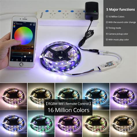 M WiFi LED Light Strip Smart Home Life RGB RGBW R Grandado