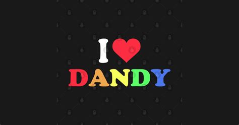 I Love Dandys World Heart Dandys Game Dandys World T Shirt