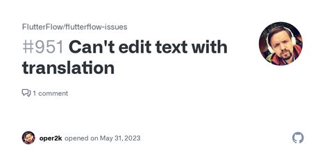 Cant Edit Text With Translation · Issue 951 · Flutterflowflutterflow Issues · Github