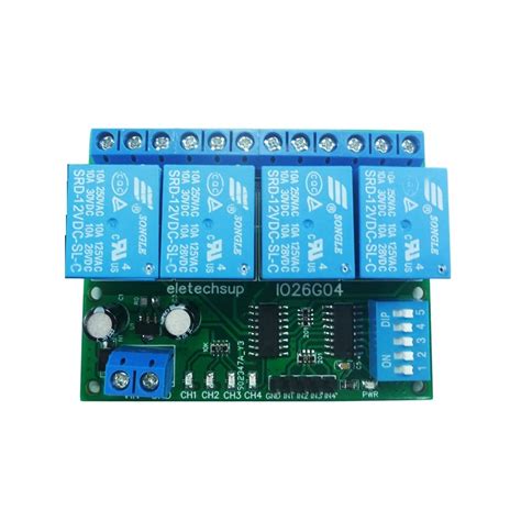 IO G DC V CH Multifunction Delay Relay Time Switch PLC Module Flip Flop Latch Bistable Self