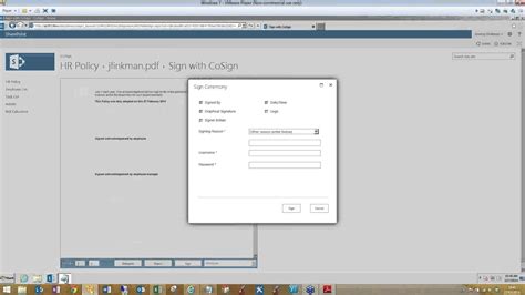 Webinar Sharepoint Digital Signatures And Workflow Enabling The Paperless Workplace Youtube