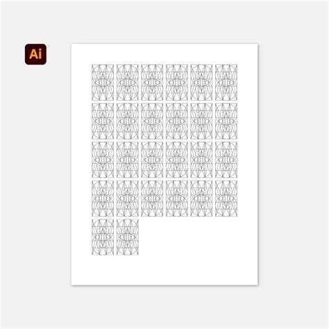 Font Grid Template Typography Templates Lettering