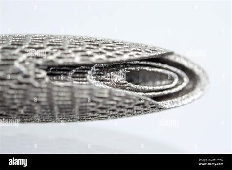 Models Printed On 3d Printer For Metal Macro Object Surface Close Up Layout Created On Metal