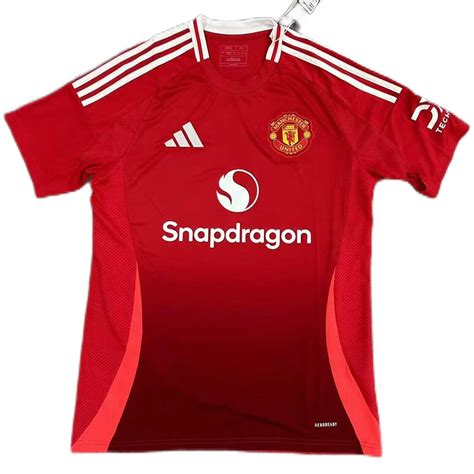 Manchester United Home 2024 25 Football Jersey Player Version