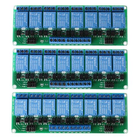 Channel Relay Module High And Low Level Trigger Relay Control With Optocoupler In Relays From