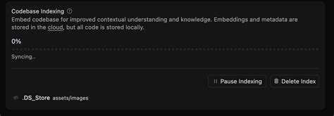 Indexing Codebase Stuck At 0 Bug Reports Cursor Community Forum